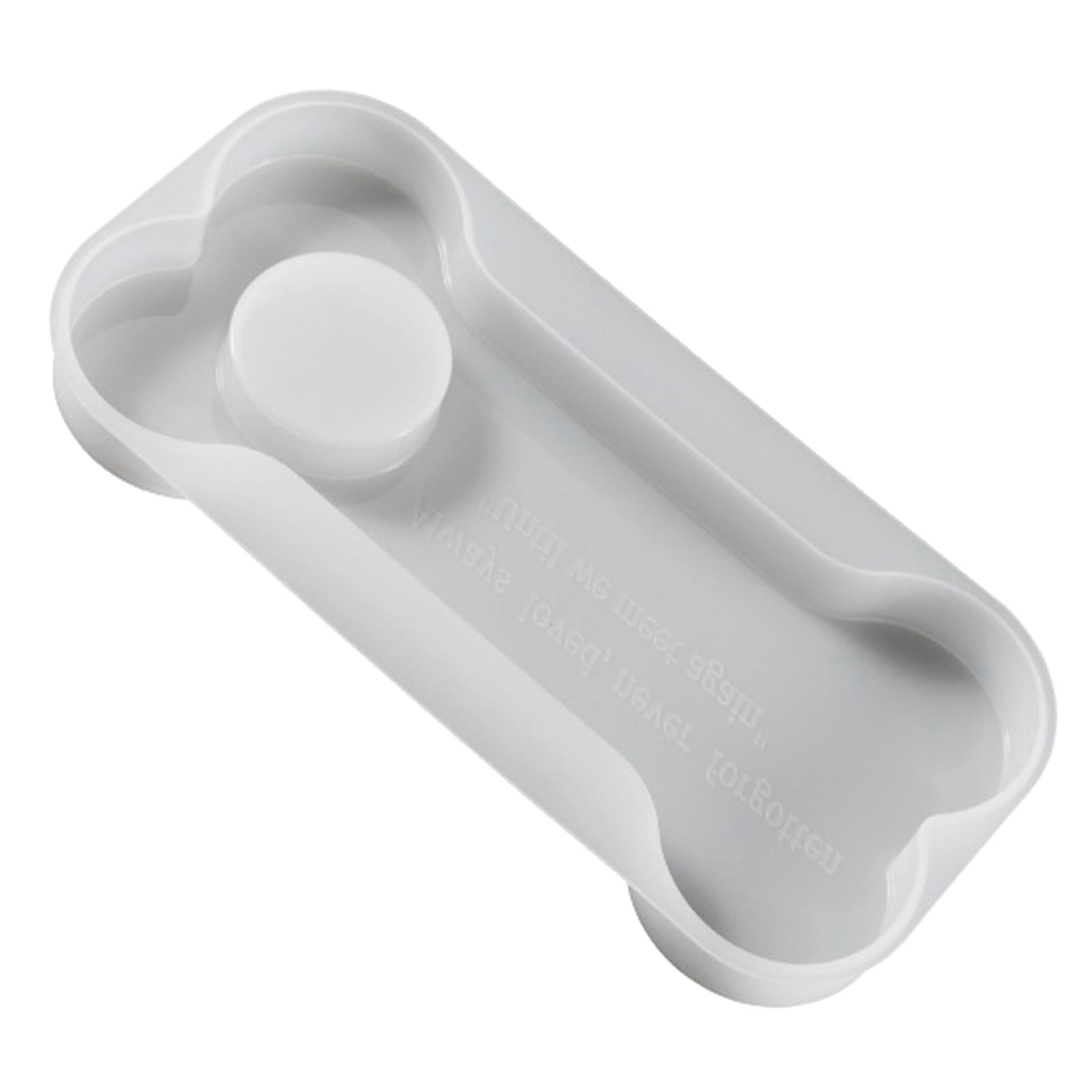 Giaone Pet Tombstone Epoxy Resin Mold Dog Bone-shape Memorial Stone ...