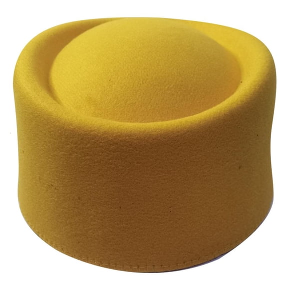 Giaone Pillbox Hat Fedoras Top Hat Fascinator Base Hat for Women Casual ...