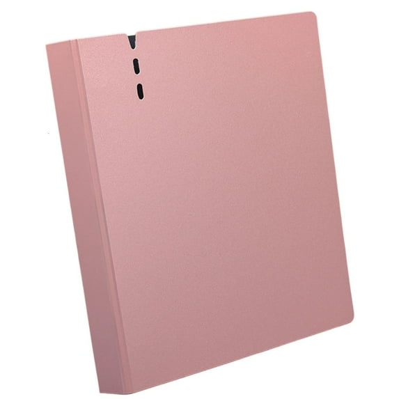 Giaone Plastic Binders 3 Hole Punch Folders Secure File Storage ...