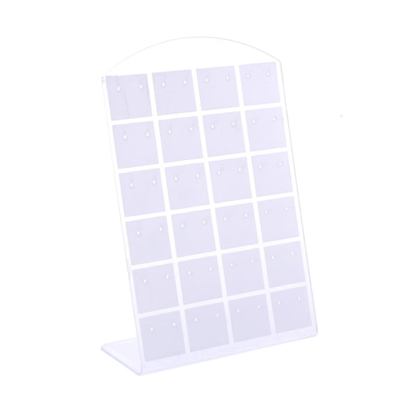 Giaone Plastic Jewelry Display Stand Jewelry Earrings Shelf Necklace ...