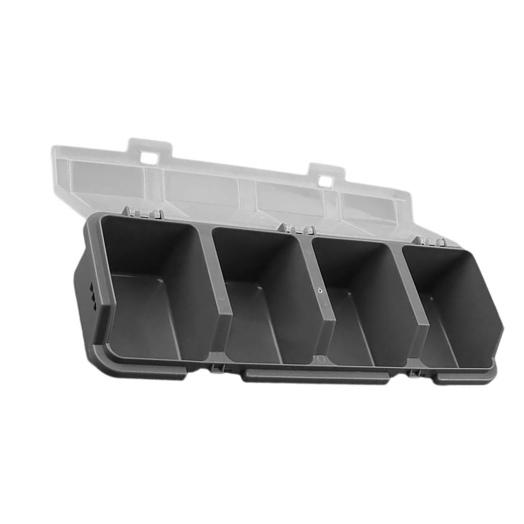 Giaone Plastic Sorting Box Tool Part Container Bin with Lid for Garage ...