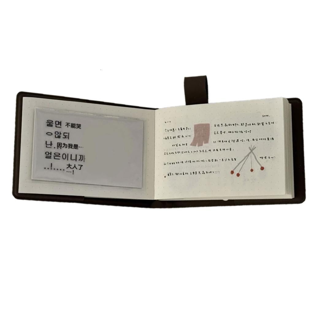 Giaone Pocket Size Journal Notebook 50 Sheets Dotted Pages For Daily ...