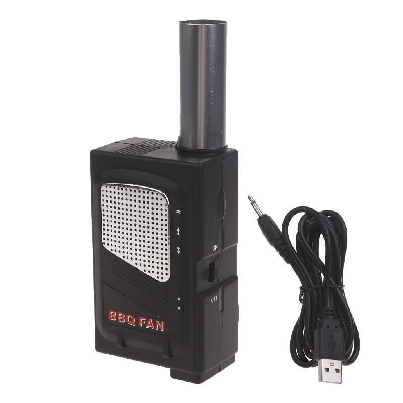 Giaone Portable Electric BBQ Fan Air/Fire/Gril Blower 5V USB Powered ...