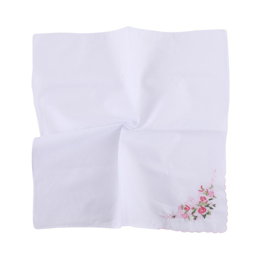 Giaone Portable Embroidery Pocket Handkerchief for Wedding Party ...