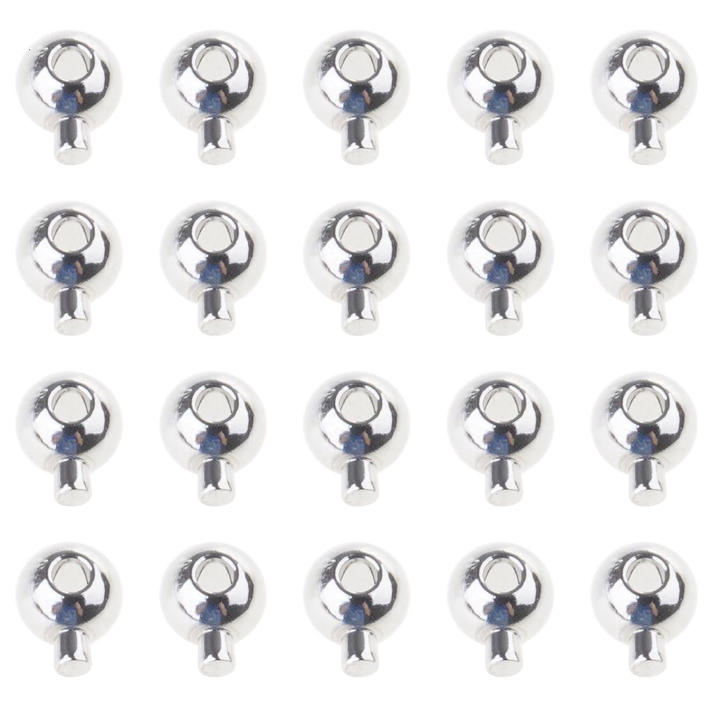 Giaone Positioning Clasp Copper Plating Crimp End Beads Gift for ...