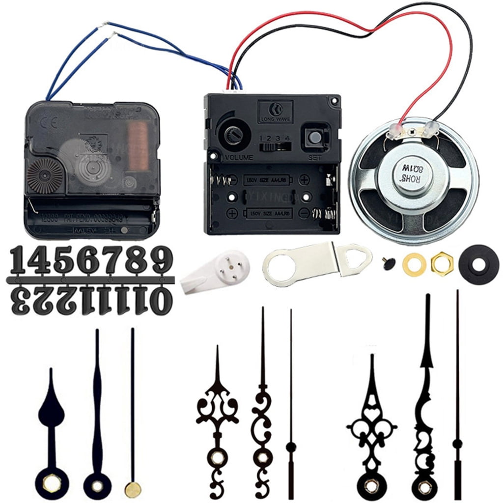Giaone Precise Clock Movement DIY Repair Set Includes Hand for Customs ...