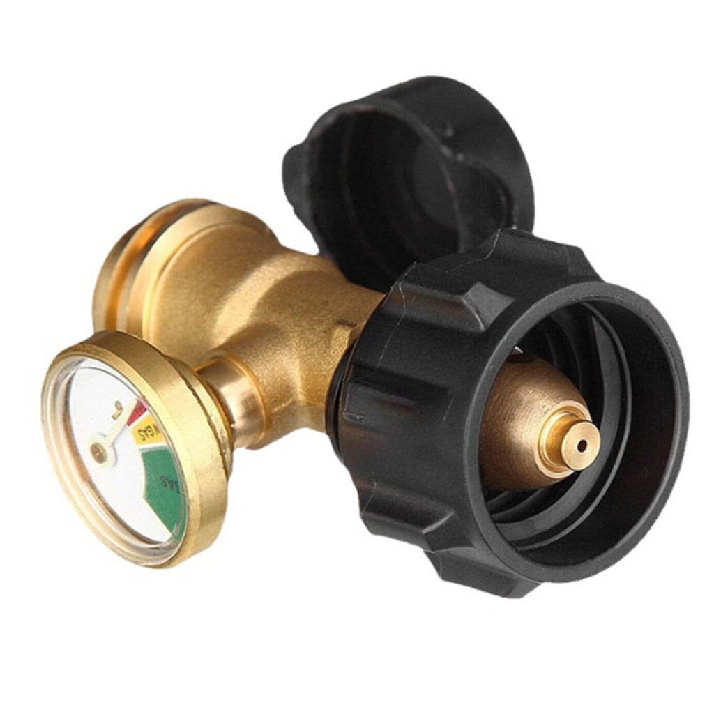 Giaone Propane Tanks Adapter with Gauge Propane Gas Gauge Meter Tanks ...