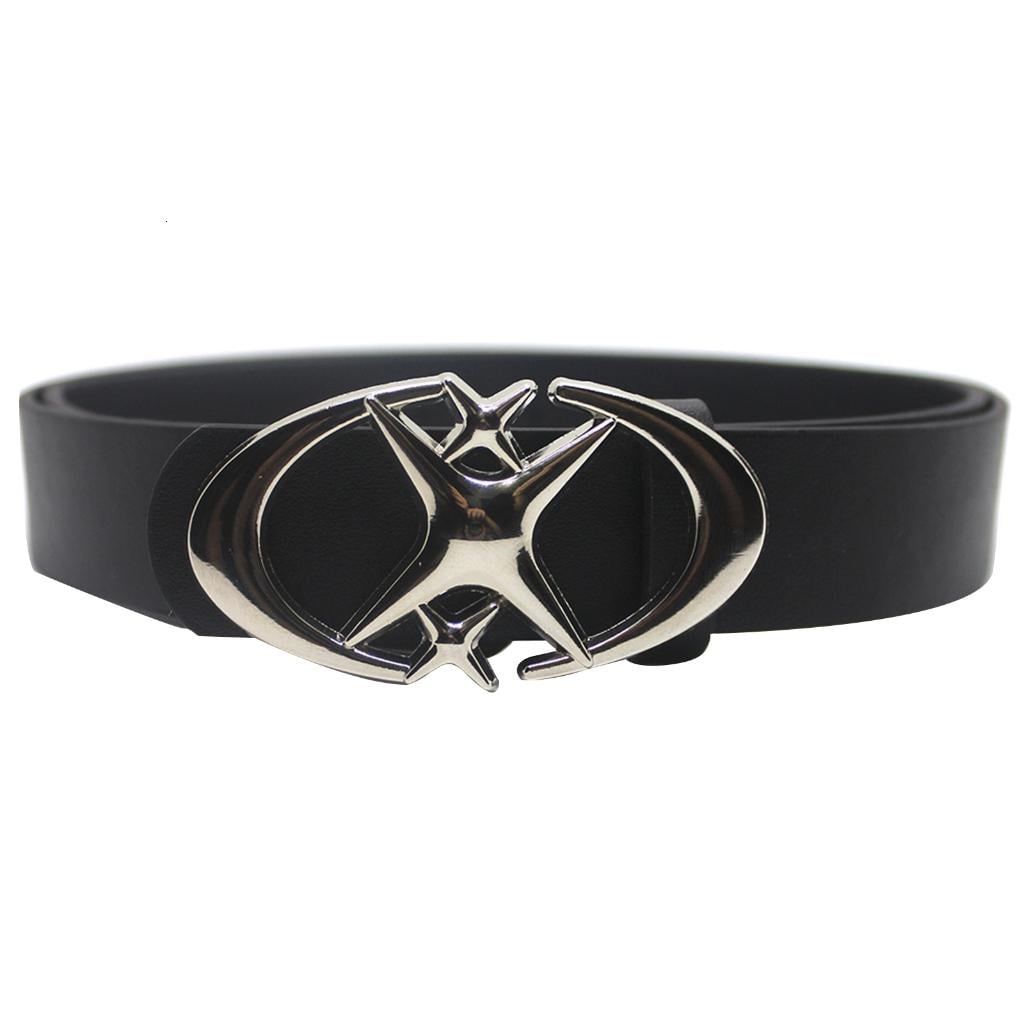 Giaone Punk Moon Star Buckle Belt Gothic Vintage Cross Metal Waistband ...