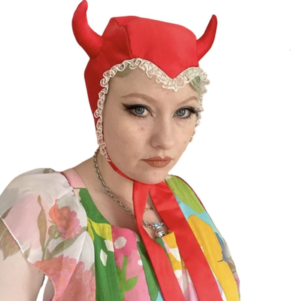 Giaone Rabbit Hat Hat Headgear for Outdoors Horn Long Ears Multicolored ...