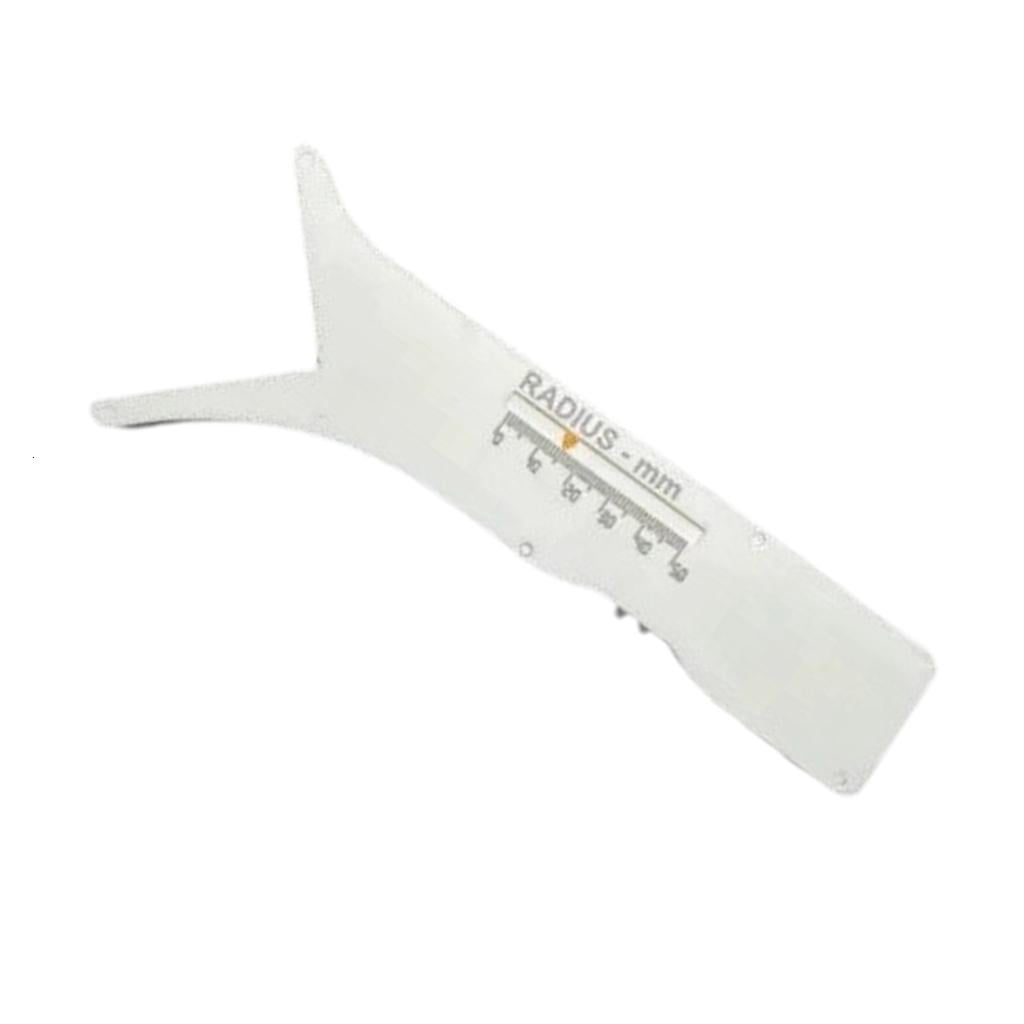 Giaone Radius Measuring Ruler from 0-50mm for Engineering Drafting ...