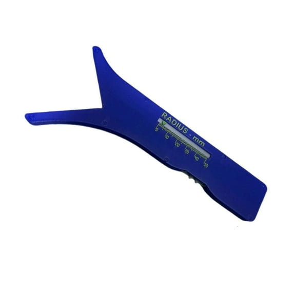 Giaone Radius Measuring Ruler from 0-50mm for Engineering Drafting ...
