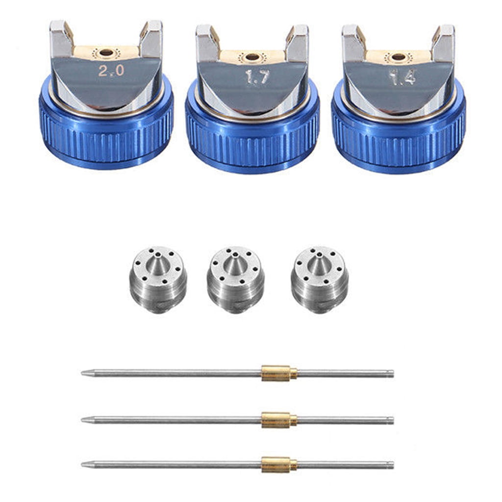 Giaone Replace Kit Accessories Nozzle Needle Air Cap 3 Interchangeable ...
