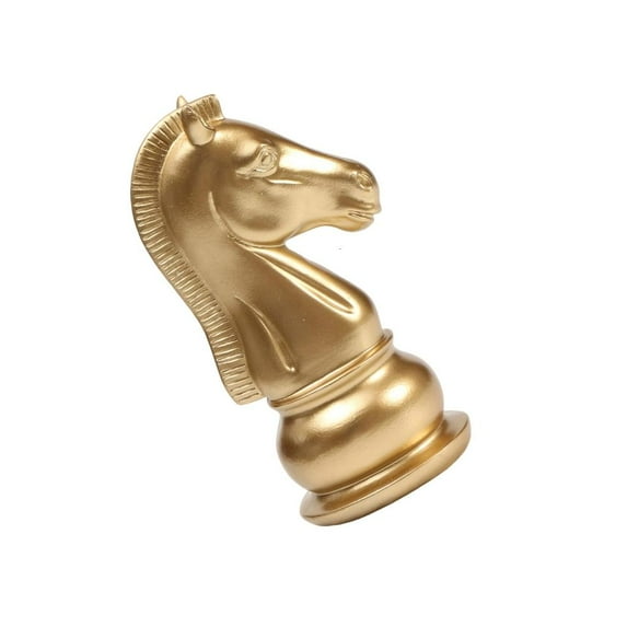 Giaone Resin Chess Piece Statue Chess Queen Knight Sculpture ...