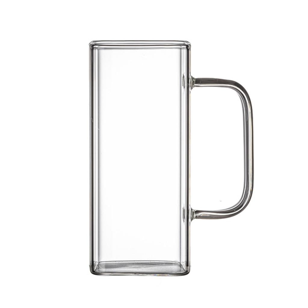 Giaone Drinking Cups with Handle Reusable Beer Mugs Bar Accessories ...