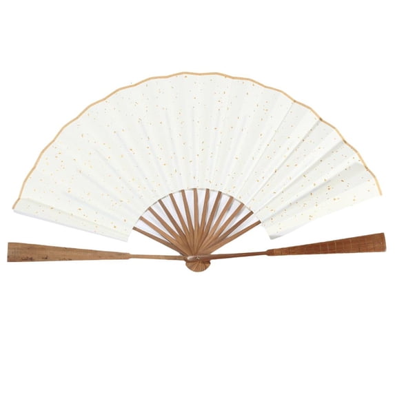 Giaone Rice Paper Folding Fan Blank Fan Paper Hand Fan Wedding Fan ...