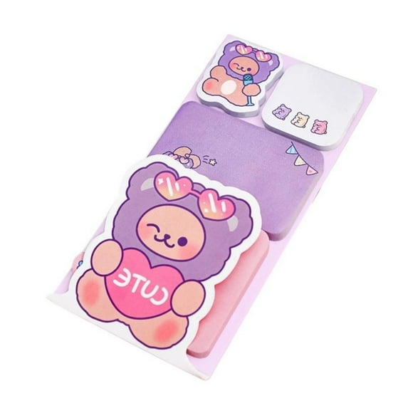 Giaone Safe Materials Shape Stick Note Reusable Journaling Writing Pad ...