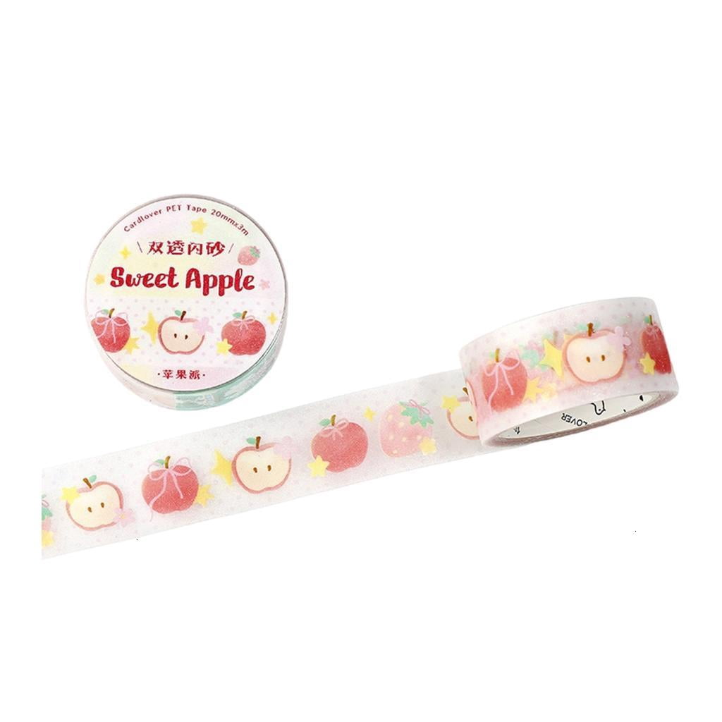 Giaone Scrapbooking Decorative Tape 20mmx3m Cartoon Aesthetic Pattern ...