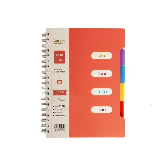 Giaone Sectioned Twist Notepad B5 Size Ponderous Paper For Professional ...