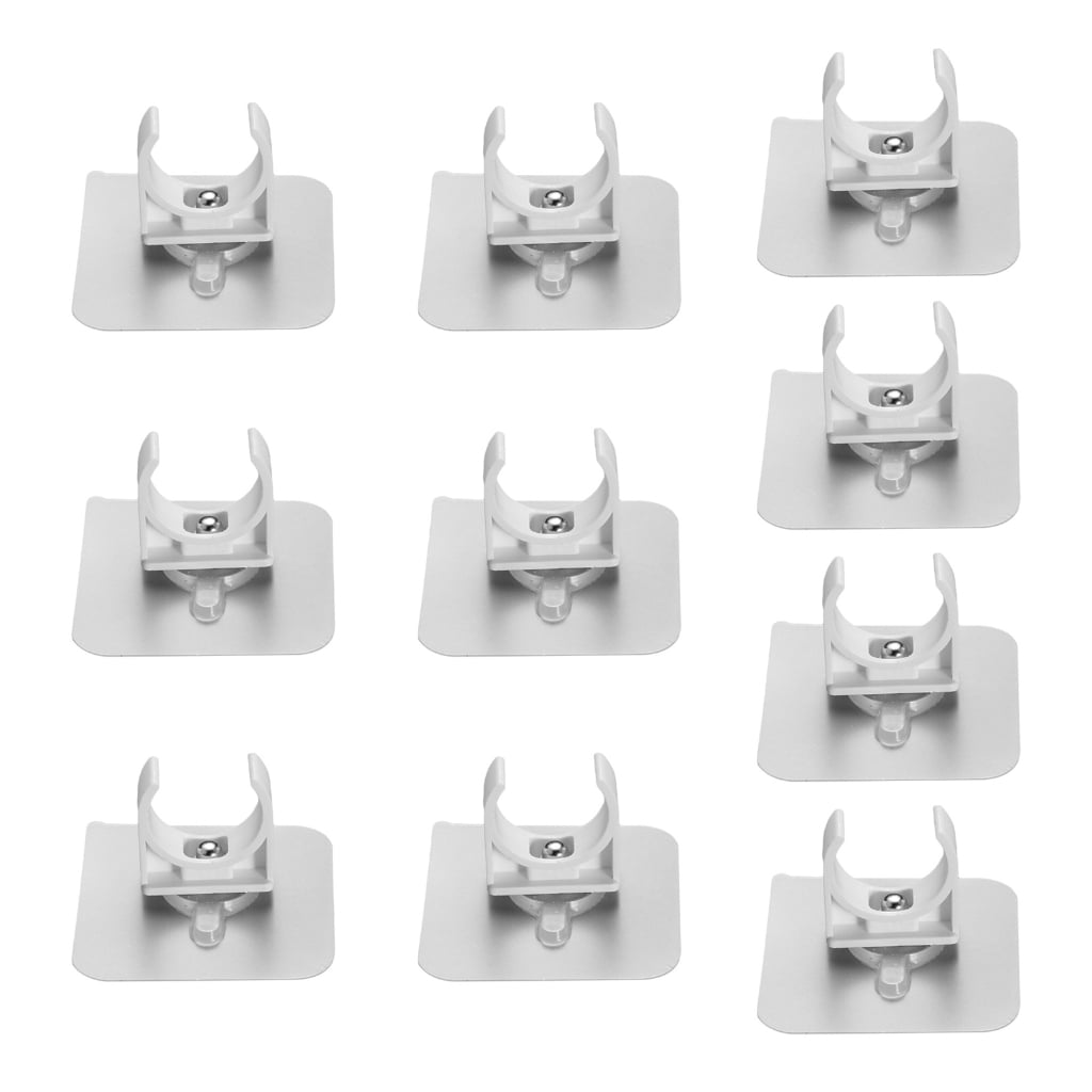 Giaone Set Of 10 Wall Fixing Pipe Brackets Stable PVC Build Pipe ...