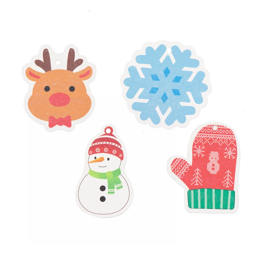 Giaone Set Of 4 Christmas Themed Kitchen Sponges Long Lasting And ...