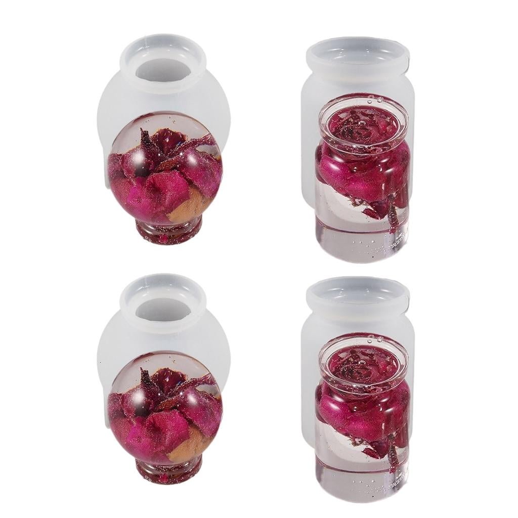Giaone Bottles Shaped Silicone Ornament Mold Hand-Making Accessories ...