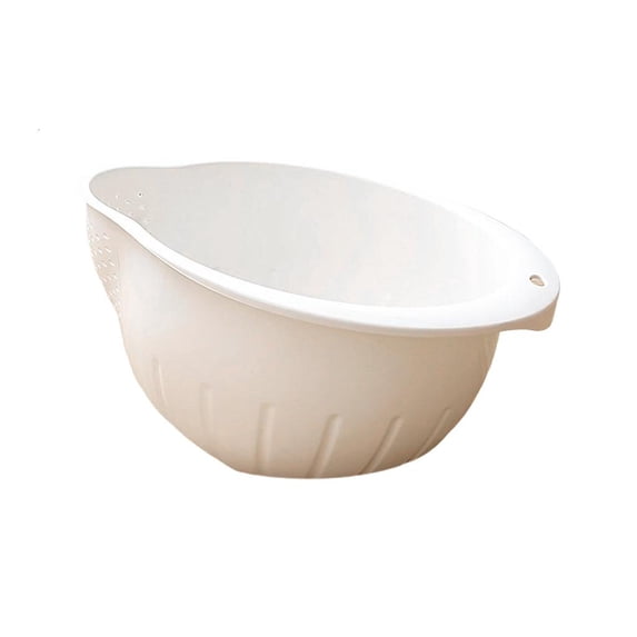 Giaone Slanted Base Strainer Bowl For Washing Rice Vegetables And ...
