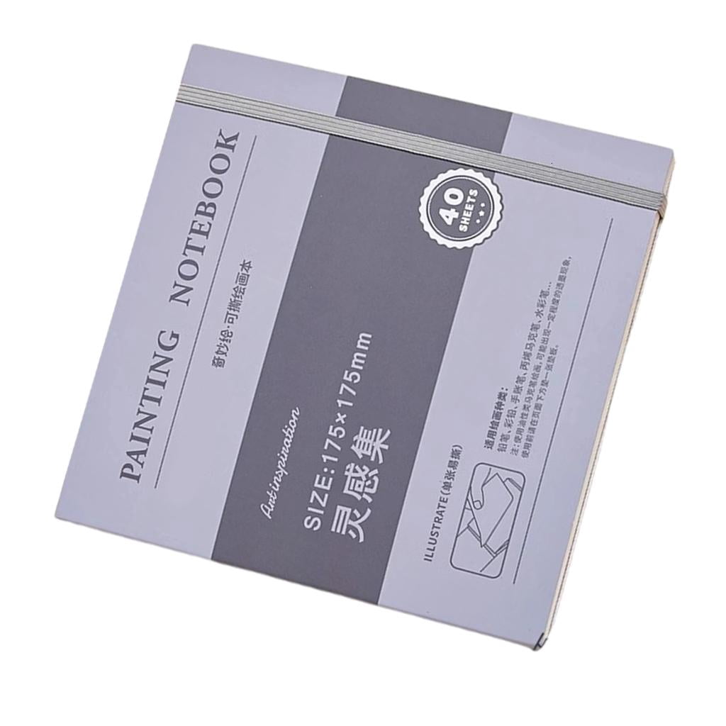 Giaone Small Drawing Book Watercolour Notebooks Portable Paint Book Art ...