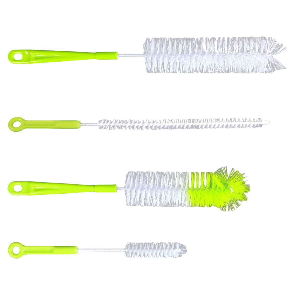 Giaone Soft Wire Bottle Brush With Long Handle For Cleaning Of Hard To Reach Corner In Cups ...