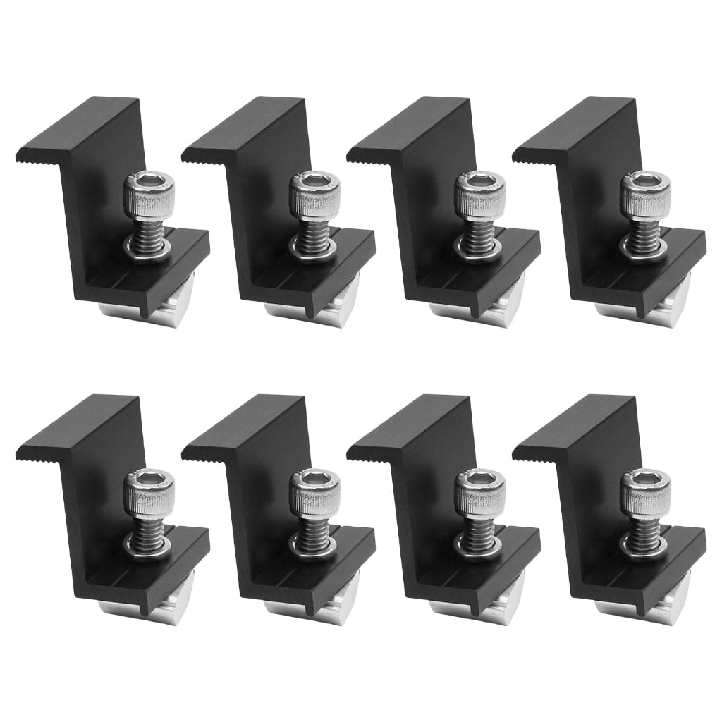 Giaone Solar Panel brackets set Solar Panel Frame Clamps set for Secure ...