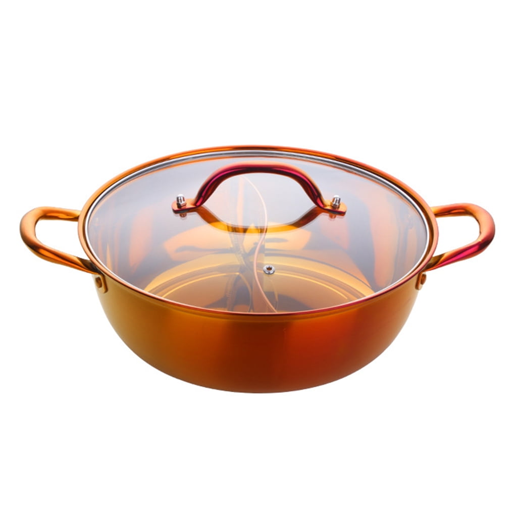 Giaone Stainless Steel Divided Pot Gas Stove Cooker Hot Pot Home ...