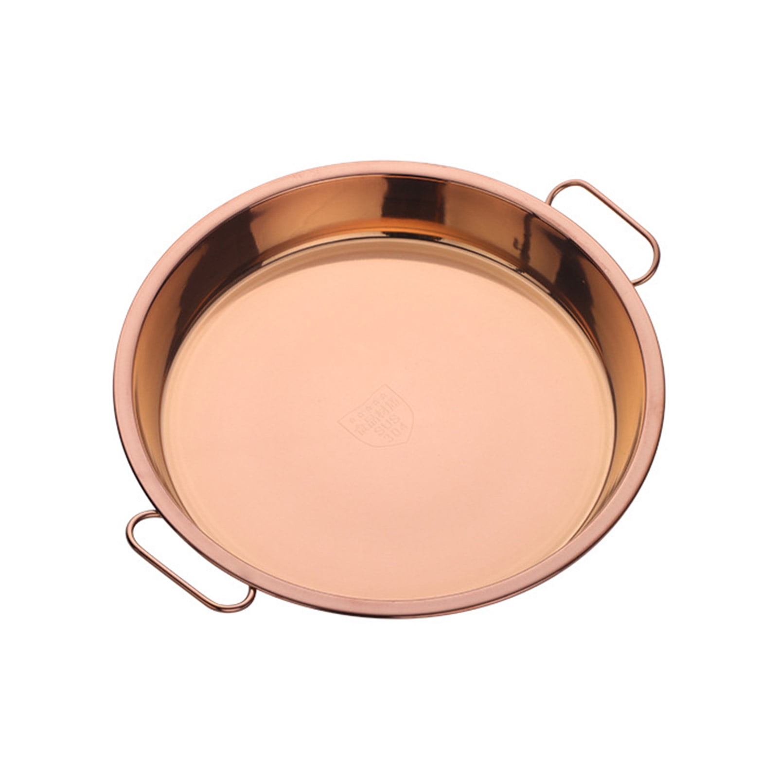 Giaone Stainless Steel Pan with Handle Restaurant Tray Cake Dish ...