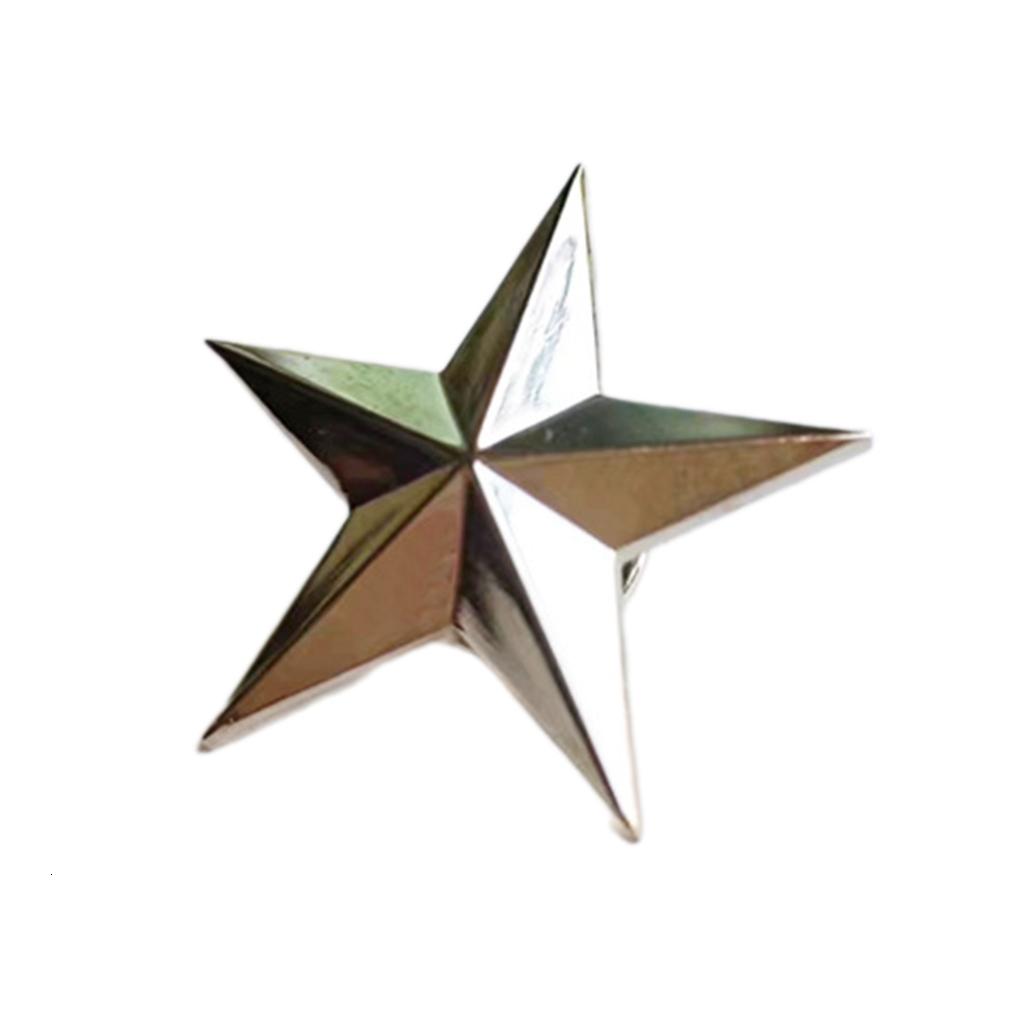 Giaone Fashionable Star Shape Brooch Pin Five Pointed Star Badge for ...