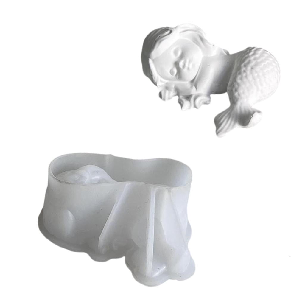 Giaone Sturdy Silicone Mold Of Charm Mermaids Designs for Home and ...