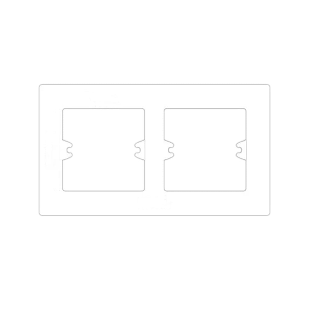 Giaone Switches Socket Panel Cover Plastic Switches Socket Frame Wall ...