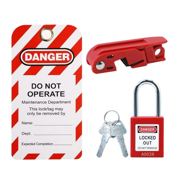 Giaone Thermald Resistant Breaker Lockout Device Flame Retardant ...