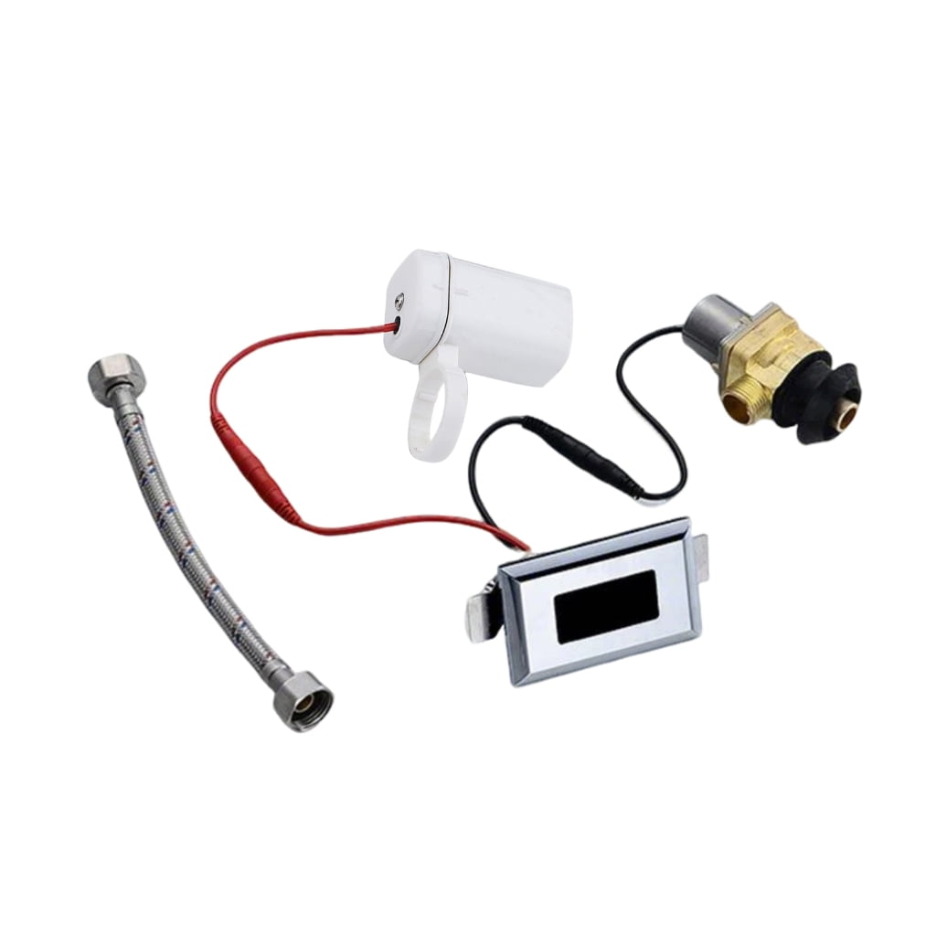 Giaone Touchless Toilet Flush Kits Wall Sensors Solenoid Valves Sensors ...