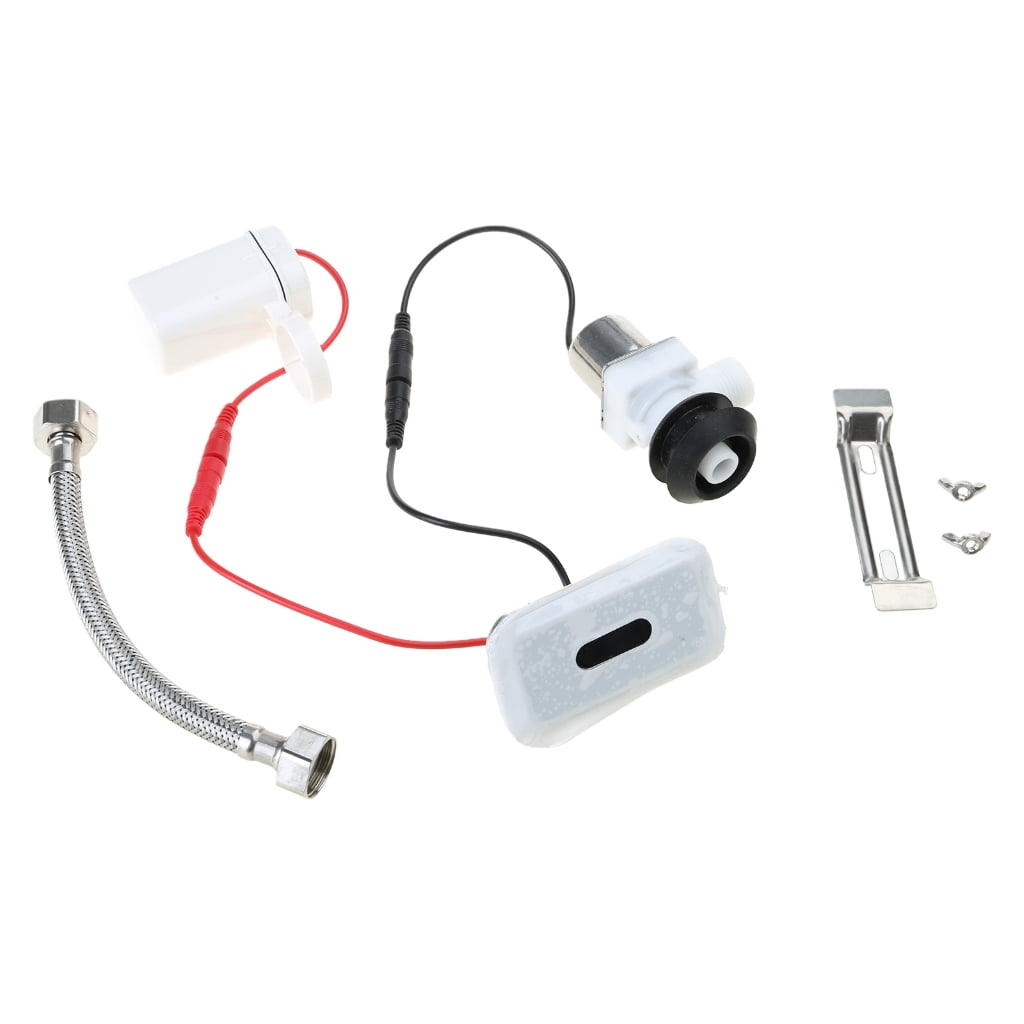 Giaone Touchless Toilet Flush Kits Wall Sensors Solenoid Valves Sensors ...