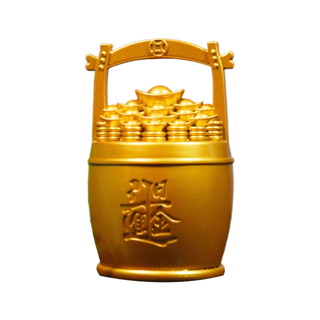 Giaone Traditional Chinese Wealth Symbol Metal Golden Sailing Ship ...