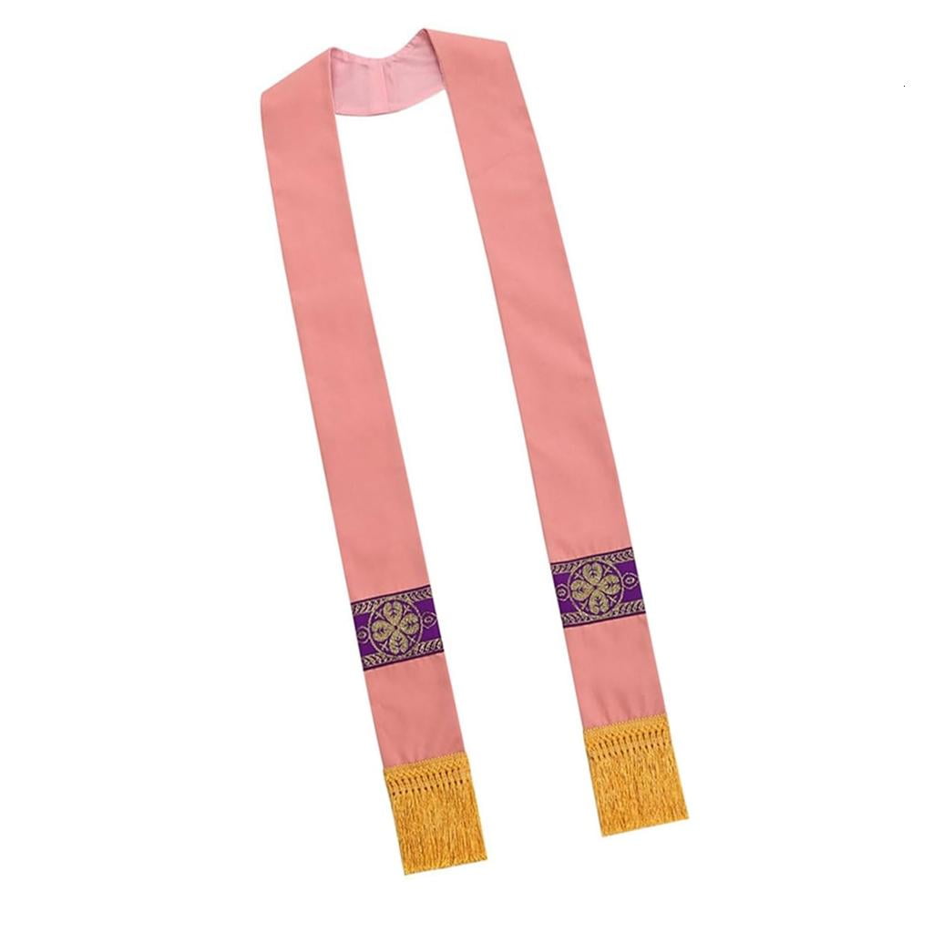 Giaone Traditional Clergy Stole Sash Shawl with Fringed for Priester ...