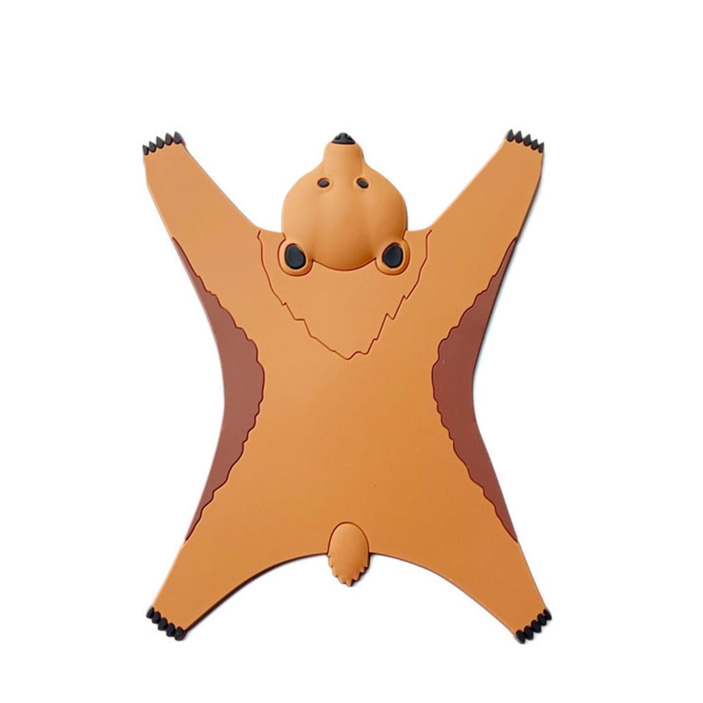 Giaone Unique Coaster Household Leopard Cartoon Insulation Pad Coaster ...