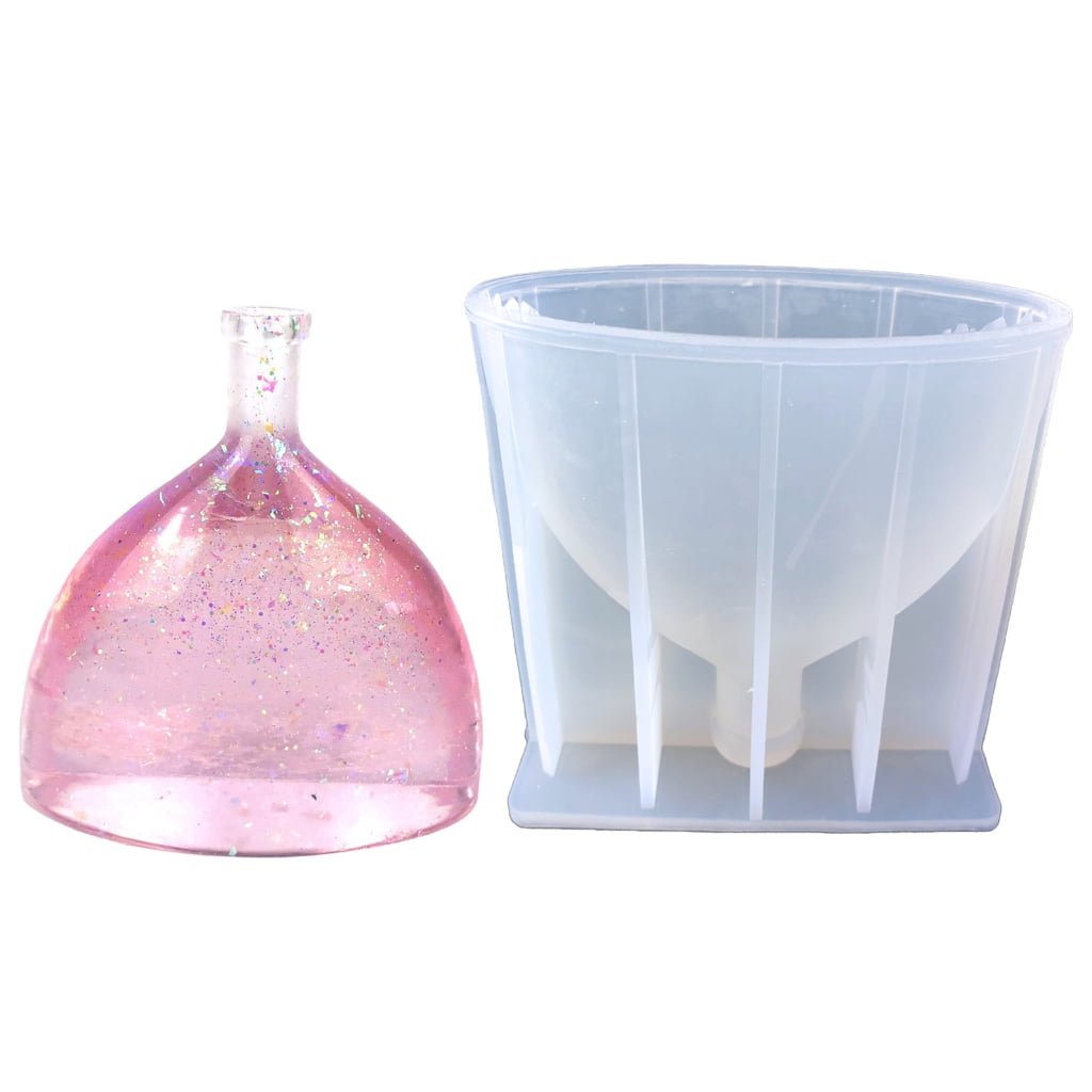 Giaone Unique Vase Silicone Mold Diy Succulents Concrete Flower Pot ...