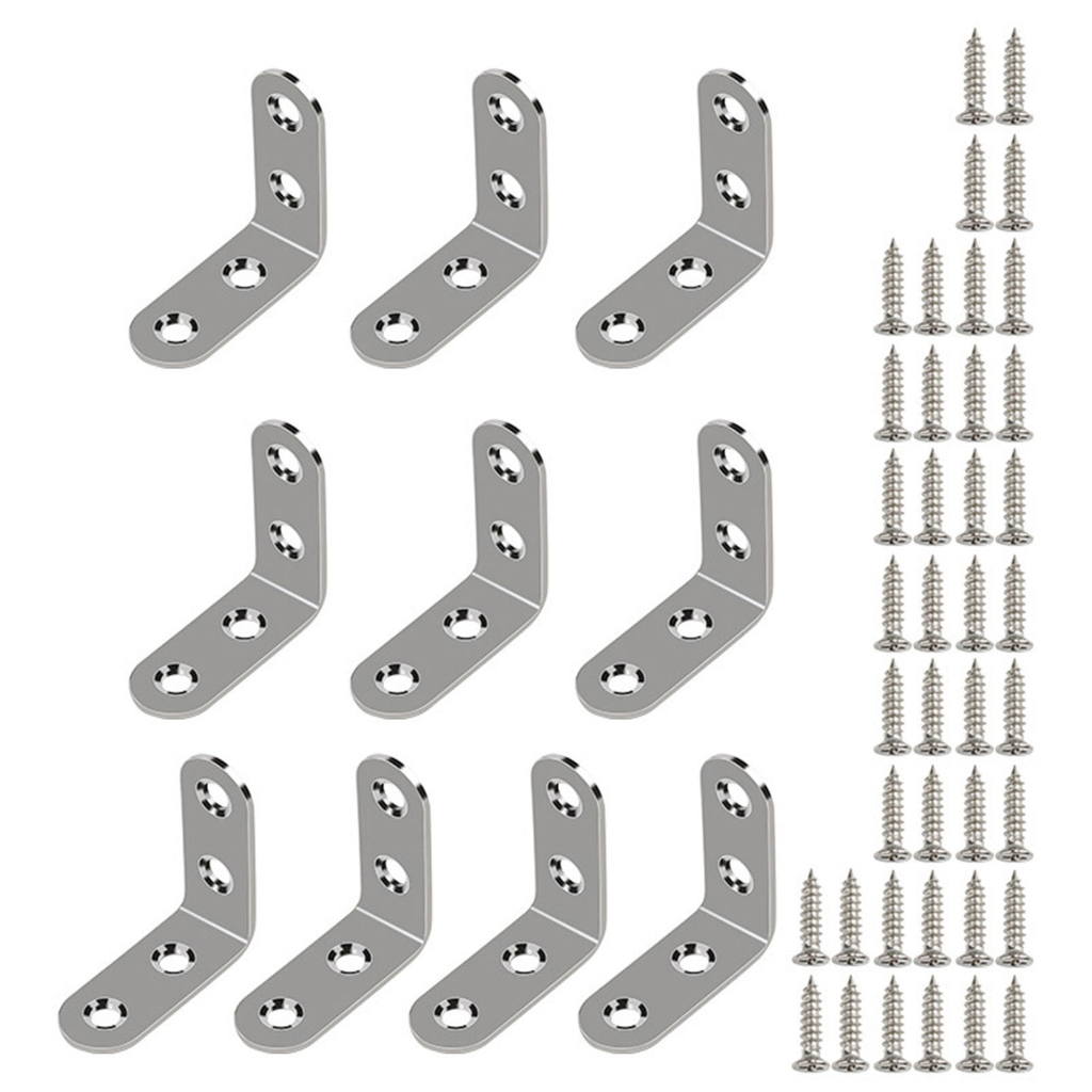 Giaone Upgrades Stainless Steel L Brackets Furniture Fixation Brackets ...
