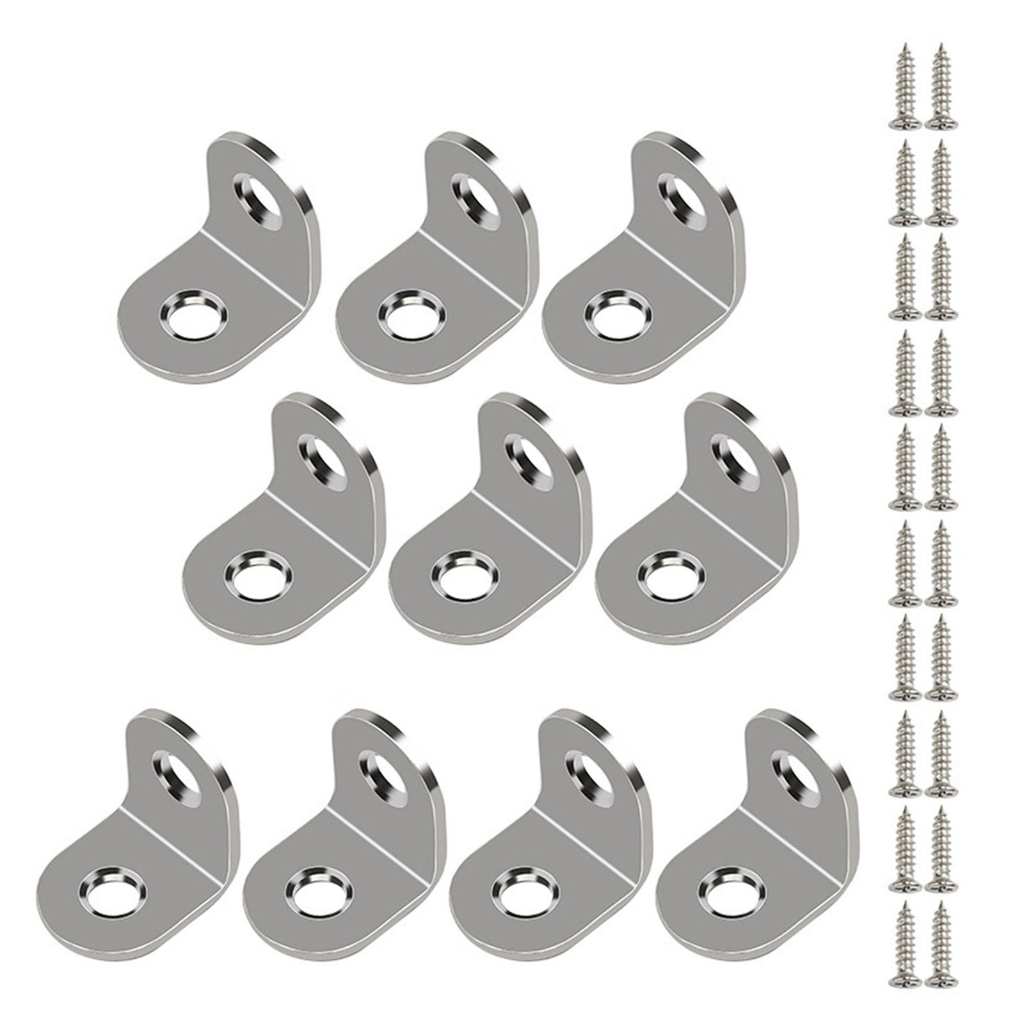 Giaone Upgrades Stainless Steel L Brackets Furniture Fixation Brackets ...