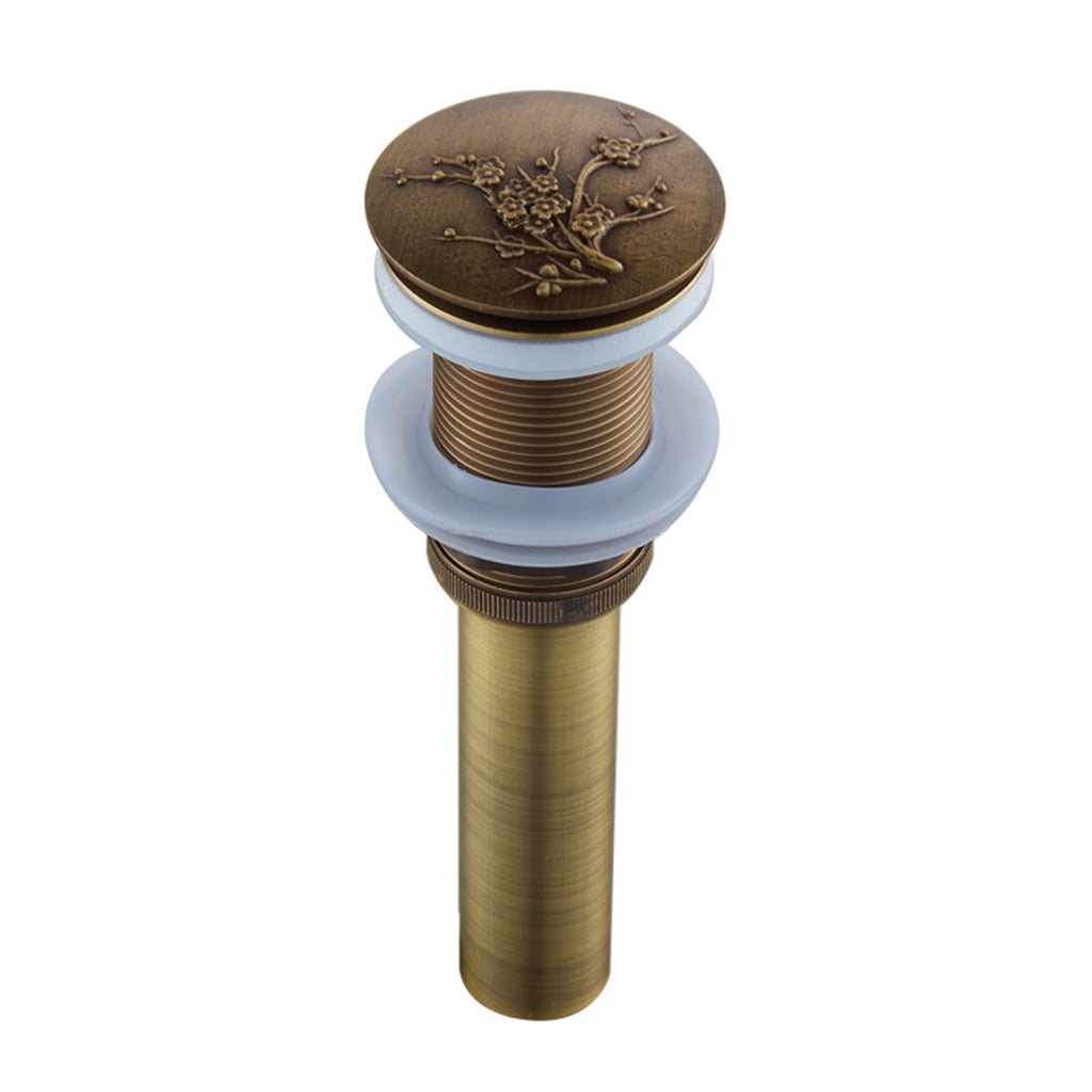 Giaone Vanity Vessel Sink Drain Plug Bounce Drain Bathtub Water Sealing ...