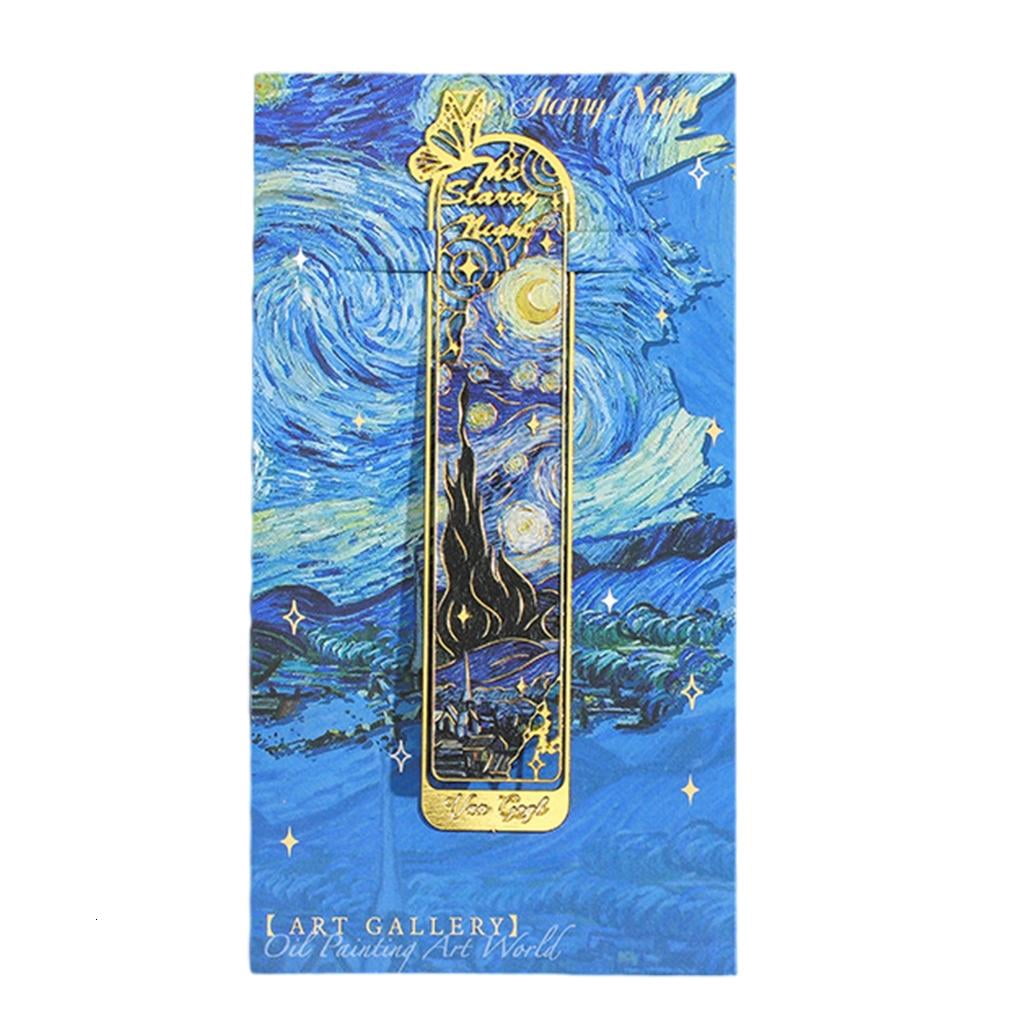 Giaone Vintage Art Bookmarks Oil Painting Bookmarks Metal Bookmarks for ...