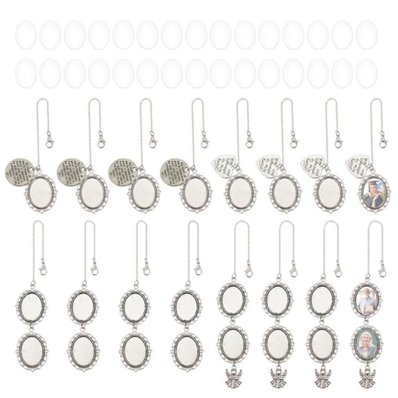 Giaone Wedding Bouquet Photo Charm Set Jewelry Making Set Wedding ...