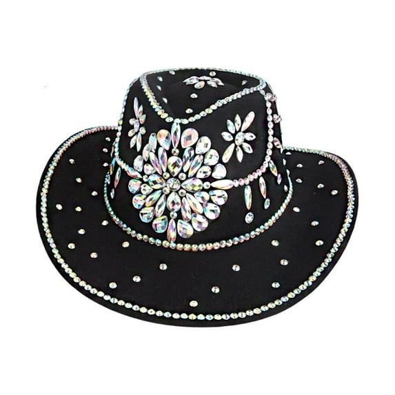 Giaone Wide Brims Round Crown Hat For Sun Shade Face Framing And ...