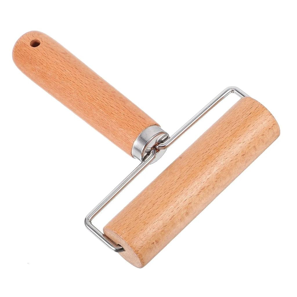 Giaone Wooden Kitchen Roller For Pizza Cookie Pie Crusts Compacts ...