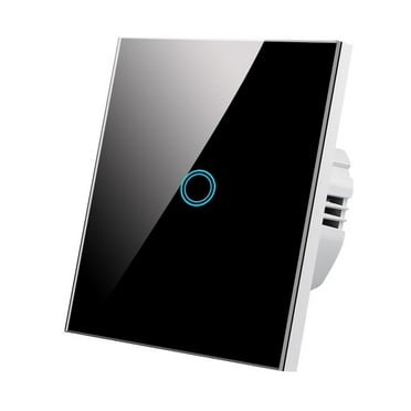 BSEED Smart Light Switch, 2.4GHz WiFi Smart Switch, Tempered Glass ...
