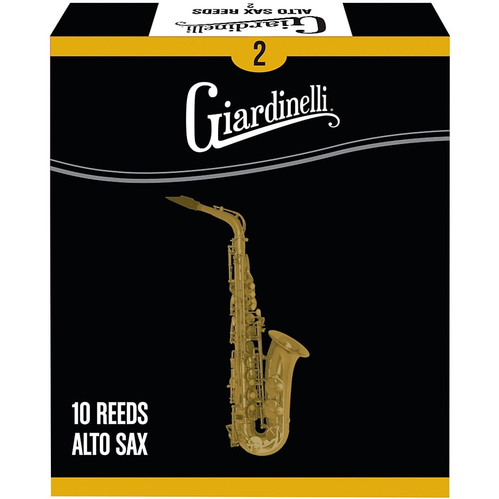 Giardinelli Alto Saxophone Reed 10-Pack 2 - Walmart.com